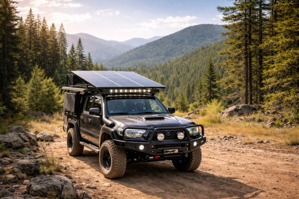 Extended Touring with Solar Panels | Off Road Equipment